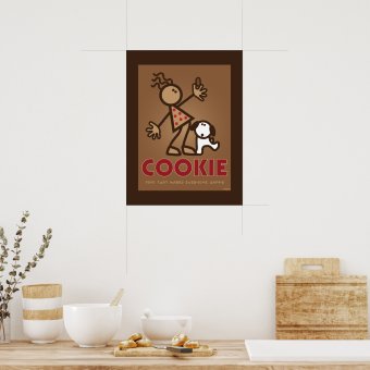 COOKIE POSTER | Zazzle