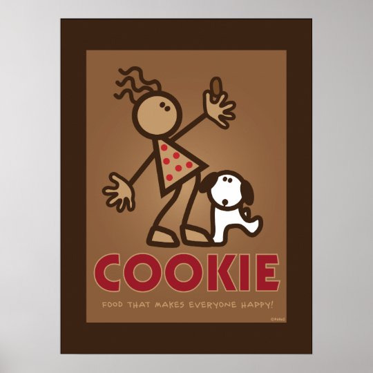 COOKIE POSTER | Zazzle.com