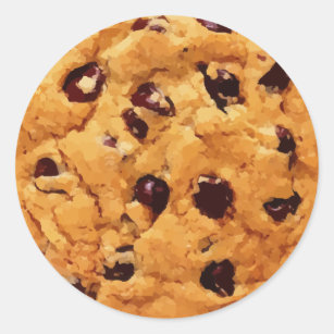 Chocolate Chip Cookie Stickers - 142 Results | Zazzle