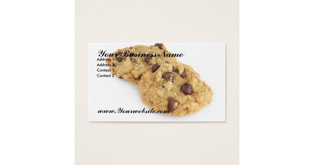 Cookies Business Card | Zazzle.com
