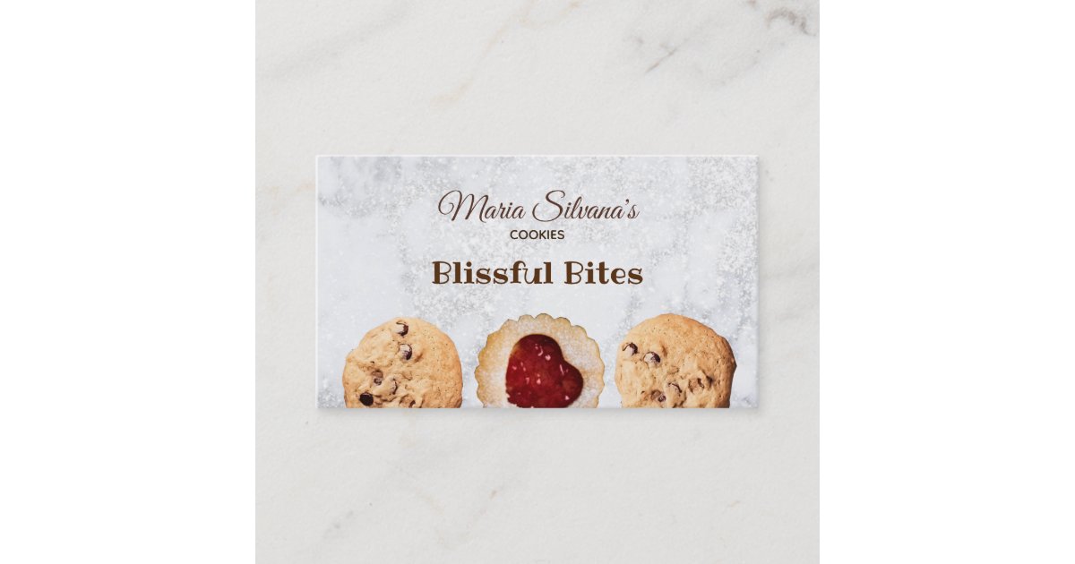 Cookies Business Cards | Zazzle