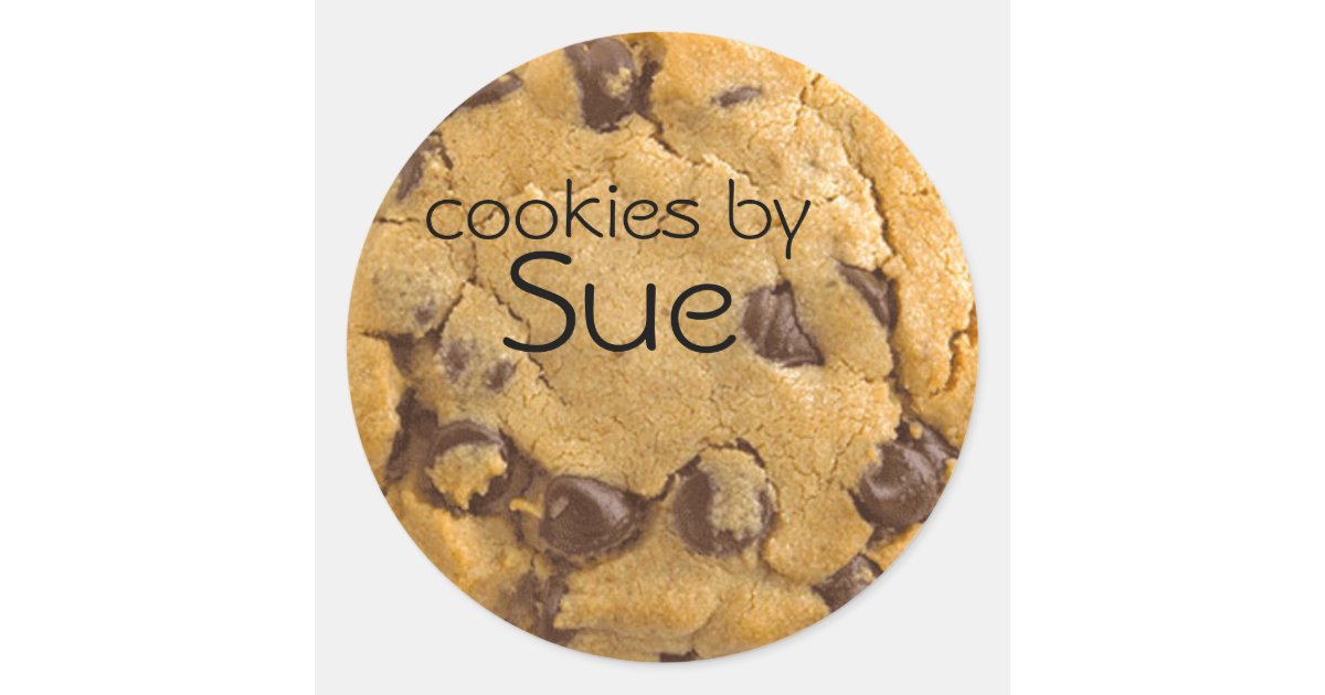 Cookies By: (your name) Stickers | Zazzle