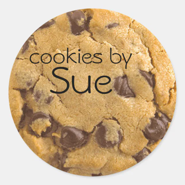 Cookies By: (your name) Stickers | Zazzle