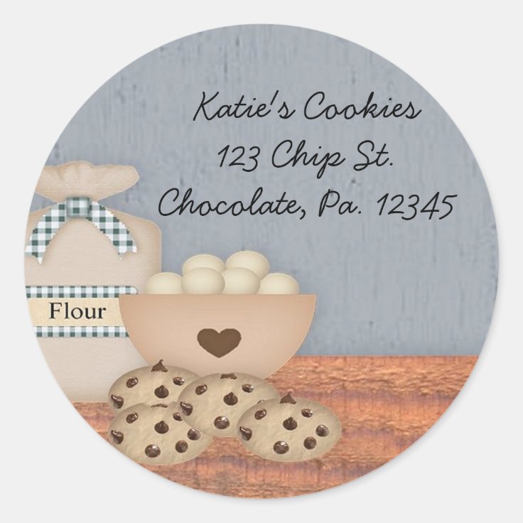 Cookies Sticker | Zazzle