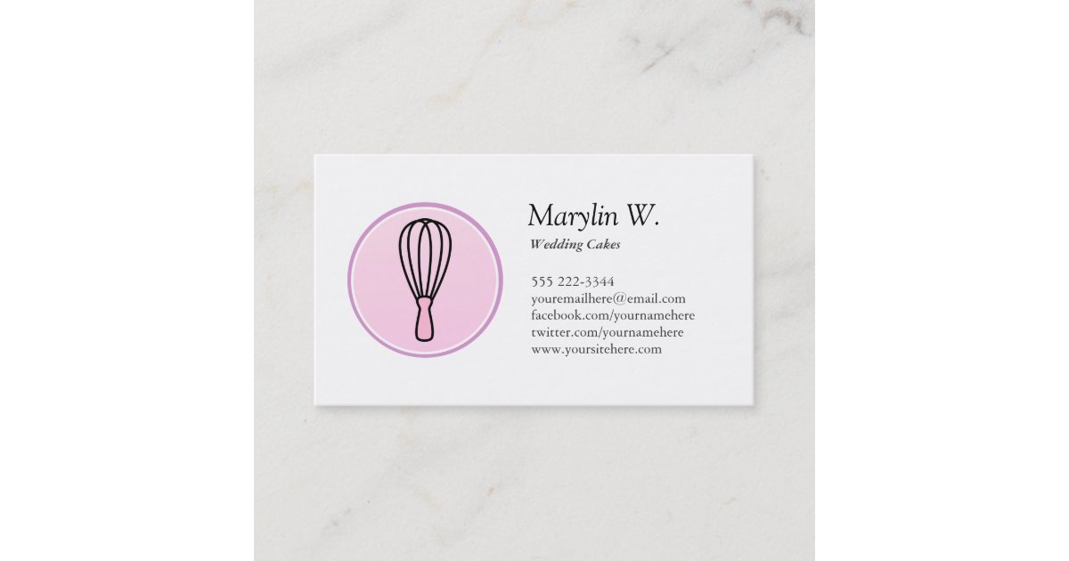 Cooking Business Card | Zazzle