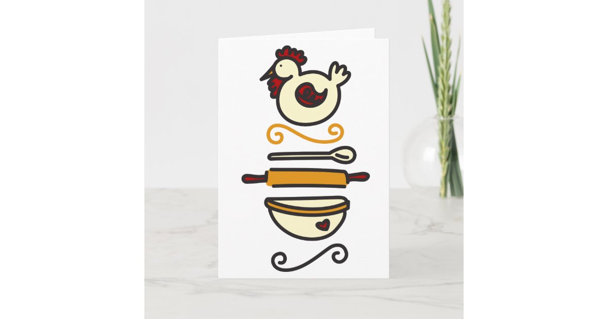Cooking Card | Zazzle.com