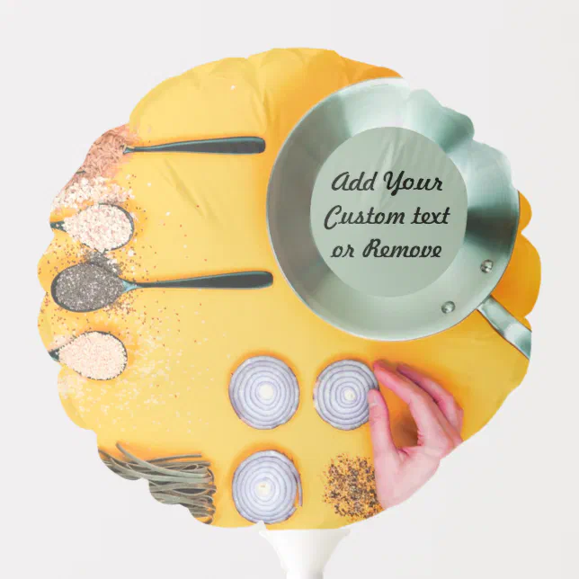 Cooking Chef Pan Balloon | Zazzle