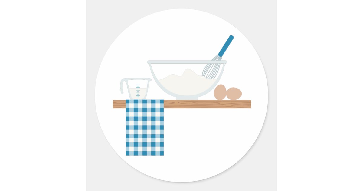 Cooking Classic Round Sticker | Zazzle