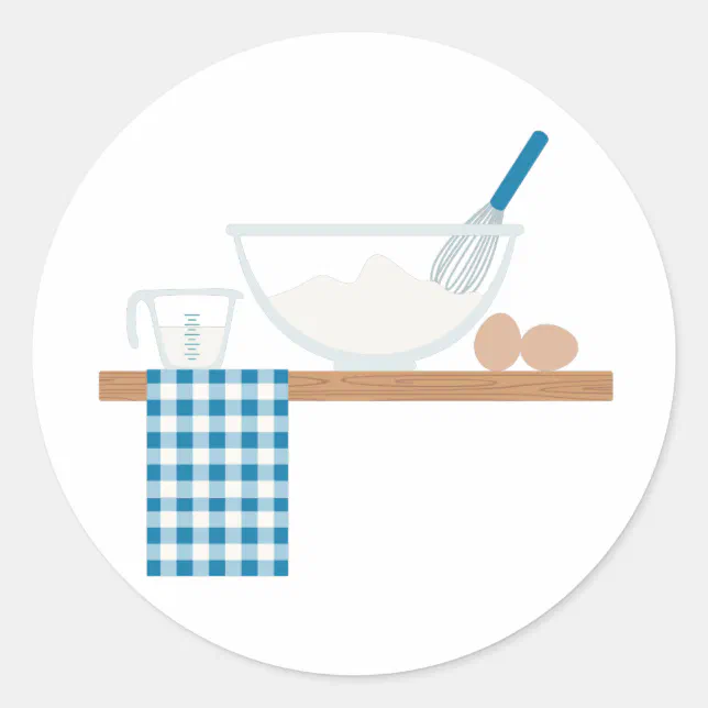 Cooking Classic Round Sticker | Zazzle
