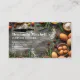 Cooking Ingredients | Eggs | Knife Business Card | Zazzle