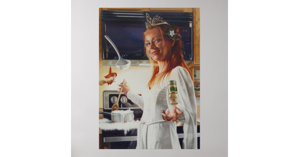 "Cooking With Magic" Poster | Zazzle