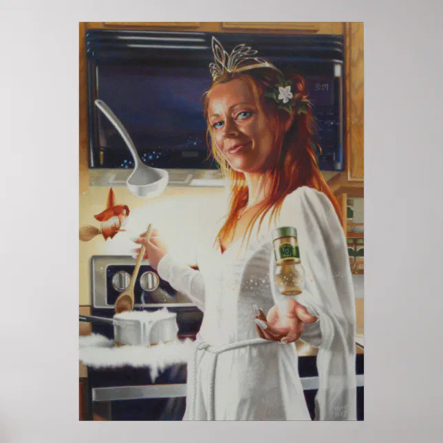 "Cooking With Magic" Poster | Zazzle