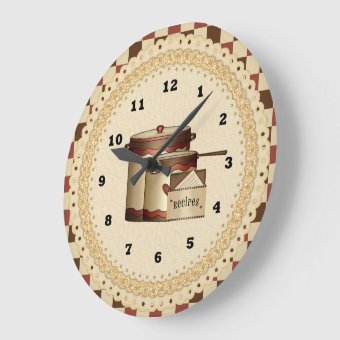 Cookware Kitchen fun wall clock | Zazzle
