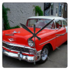 '56 CHEVY BEL AIR CLOCK | Zazzle.com