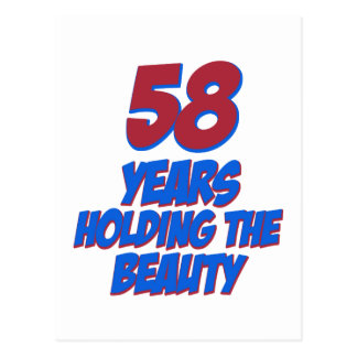 58 Years Old Cards - Greeting & Photo Cards | Zazzle