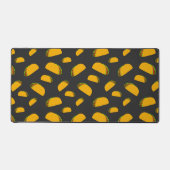 Cool and fun yummy taco pattern desk mat | Zazzle