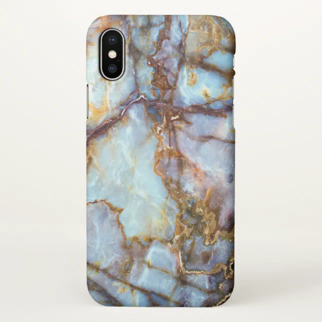 Cool and Trendy Marble Stone Texture Pattern iPhone Case | Zazzle