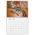 Cool antique guns calendar | Zazzle