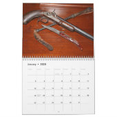 Cool antique guns calendar | Zazzle