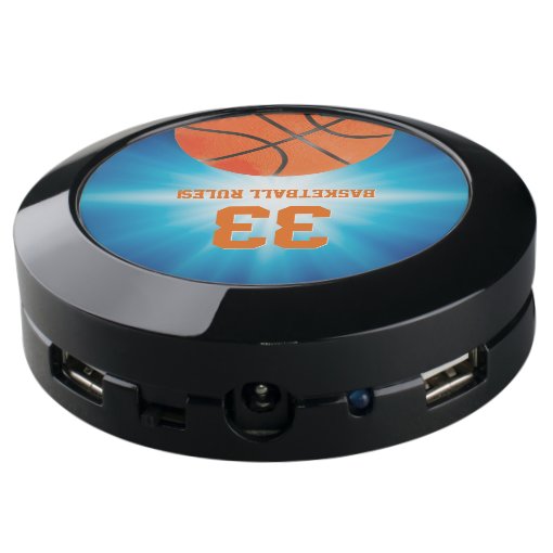Cool Basketball Player No | Sport Gift USB Charging Station | Zazzle