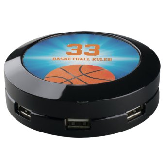 Cool Basketball Player No | Sport Gift USB Charging Station | Zazzle