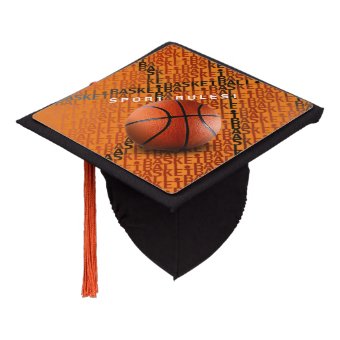 Cool Basketball Rules | Sport Gift Graduation Cap Topper | Zazzle