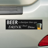 COOL BEER BUMPER STICKER | Zazzle