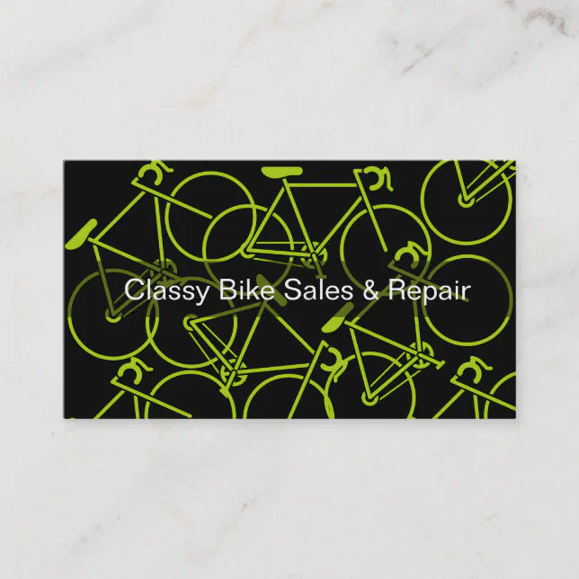 Cool Bicycle Theme Business Cards | Zazzle