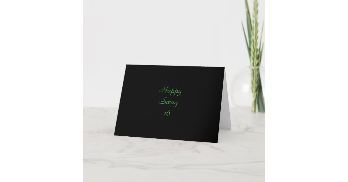 Cool Birthday Card for 16 Year Old Boy (Design #2) | Zazzle