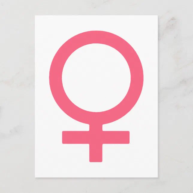 Cool Bittersweet Venus Symbol Postcard | Zazzle