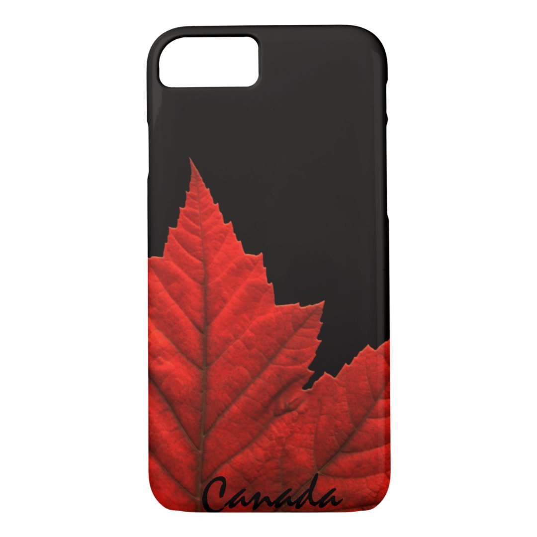 Cool Canada iPhone 7 case Canada Maple Leaf Gift | Zazzle