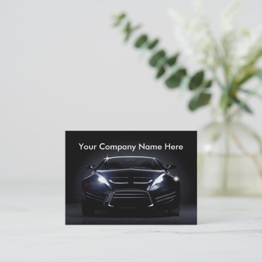 Cool Car Business Cards | Zazzle
