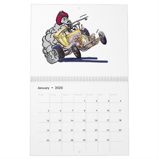 CoOL CaRs and HOt RoDs Calendar | Zazzle.com