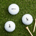 Cool Cat Golf Balls Set | Zazzle
