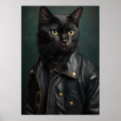 Cool Cat Poster | Zazzle