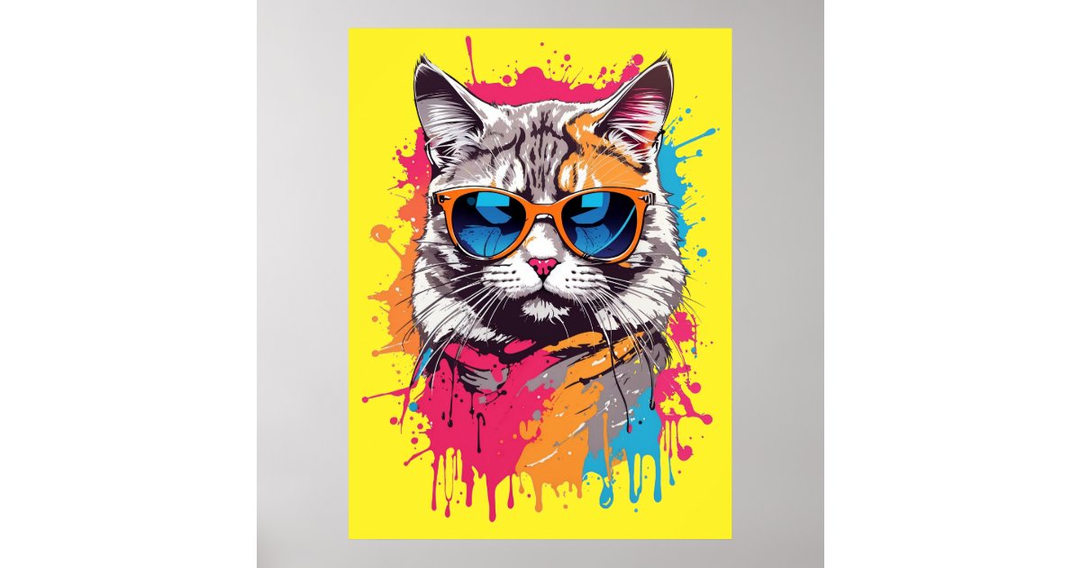 Cool Cats: "Call Me Apollo" Poster | Zazzle