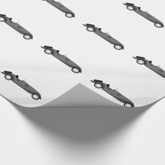 Cool Classic Car Wrapping Paper | Zazzle