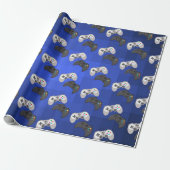 Cool Colorful Gamer Video Game Wrapping Paper | Zazzle