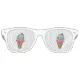 Cool Colorful Ice Cream Cones Retro Sunglasses | Zazzle