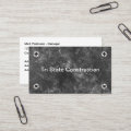 Cool Construction Fasteners Business Cards | Zazzle