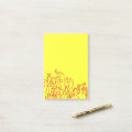 Cool Custom Flames Post-It-Notes Post-it Notes | Zazzle