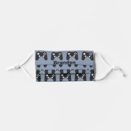 Cool Custom Gamer Kids' Cloth Face Mask | Zazzle