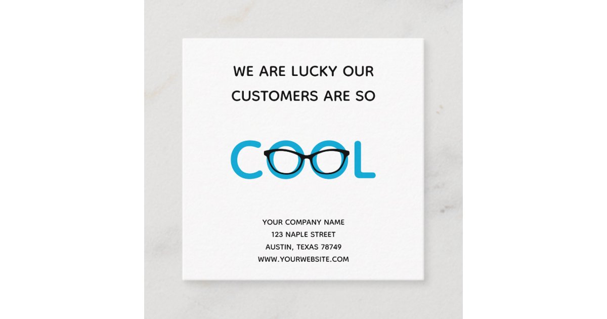 Cool Customers Business Card | Zazzle