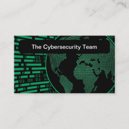 Cool Cybersecurity Defense Business Cards | Zazzle
