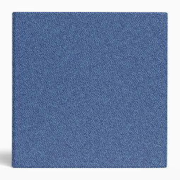 Cool Denim Blue Jeans 3 Ring Binder | Zazzle