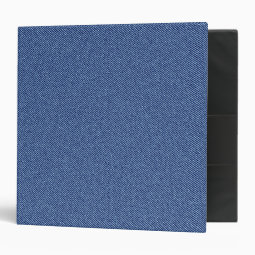 Cool Denim Blue Jeans 3 Ring Binder | Zazzle