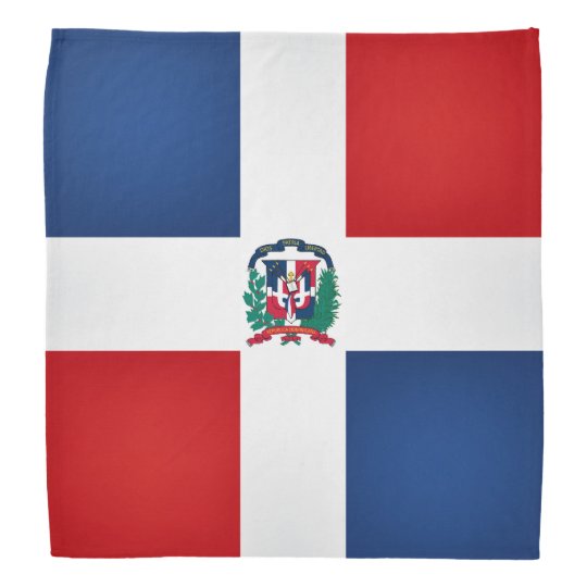 Cool Dominican Republic Flag Fashion Bandana | Zazzle.com
