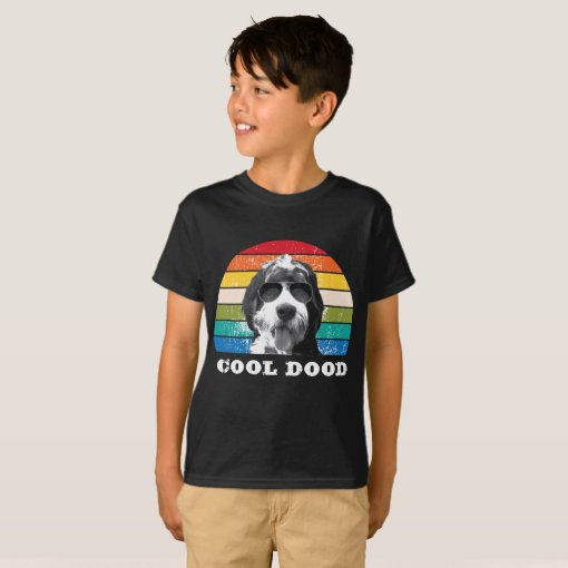 Cool Dood Bernedoodle T-shirt Youth | Zazzle