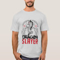 cool dragon slayer word art T-Shirt | Zazzle