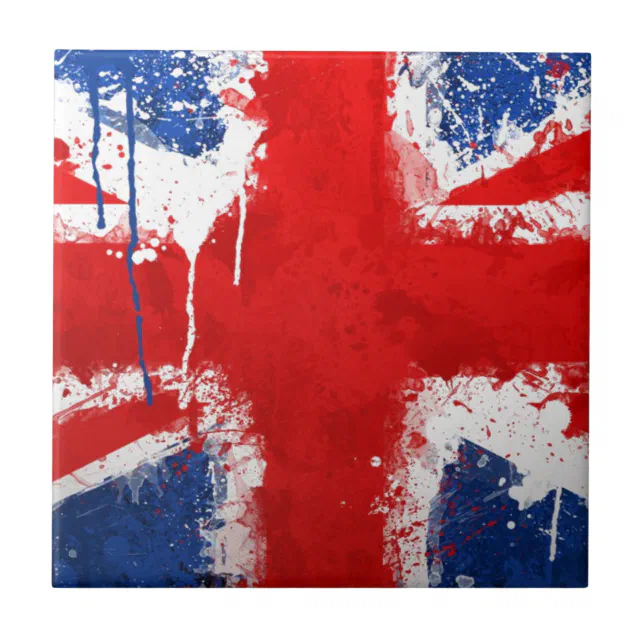 Cool England flag Tile | Zazzle